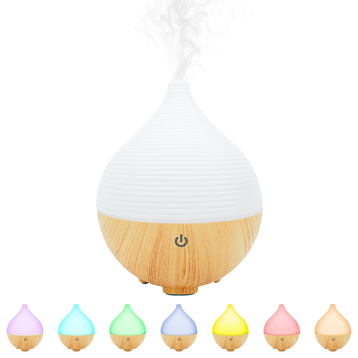 UCINNOVATE Small Essential Oil Diffuser, Cool Mist Humidifier 3 Mode ...