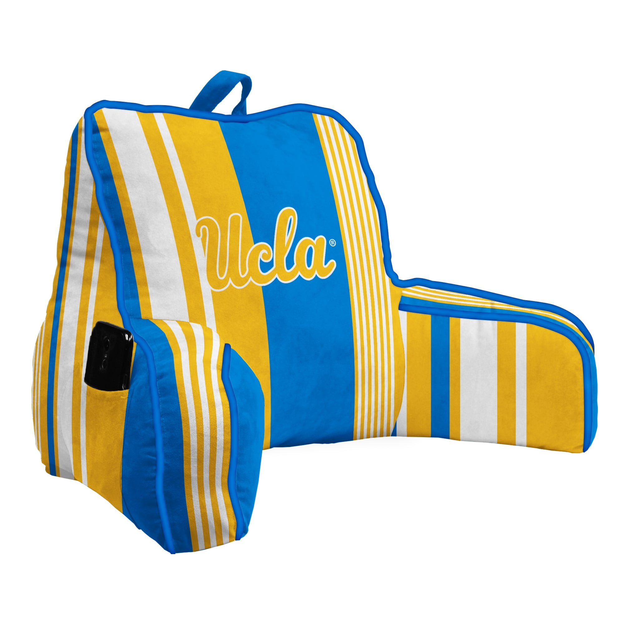 UCLA Bruins 22'' x 17'' Large Stripe Plush Back Rest - Walmart.com