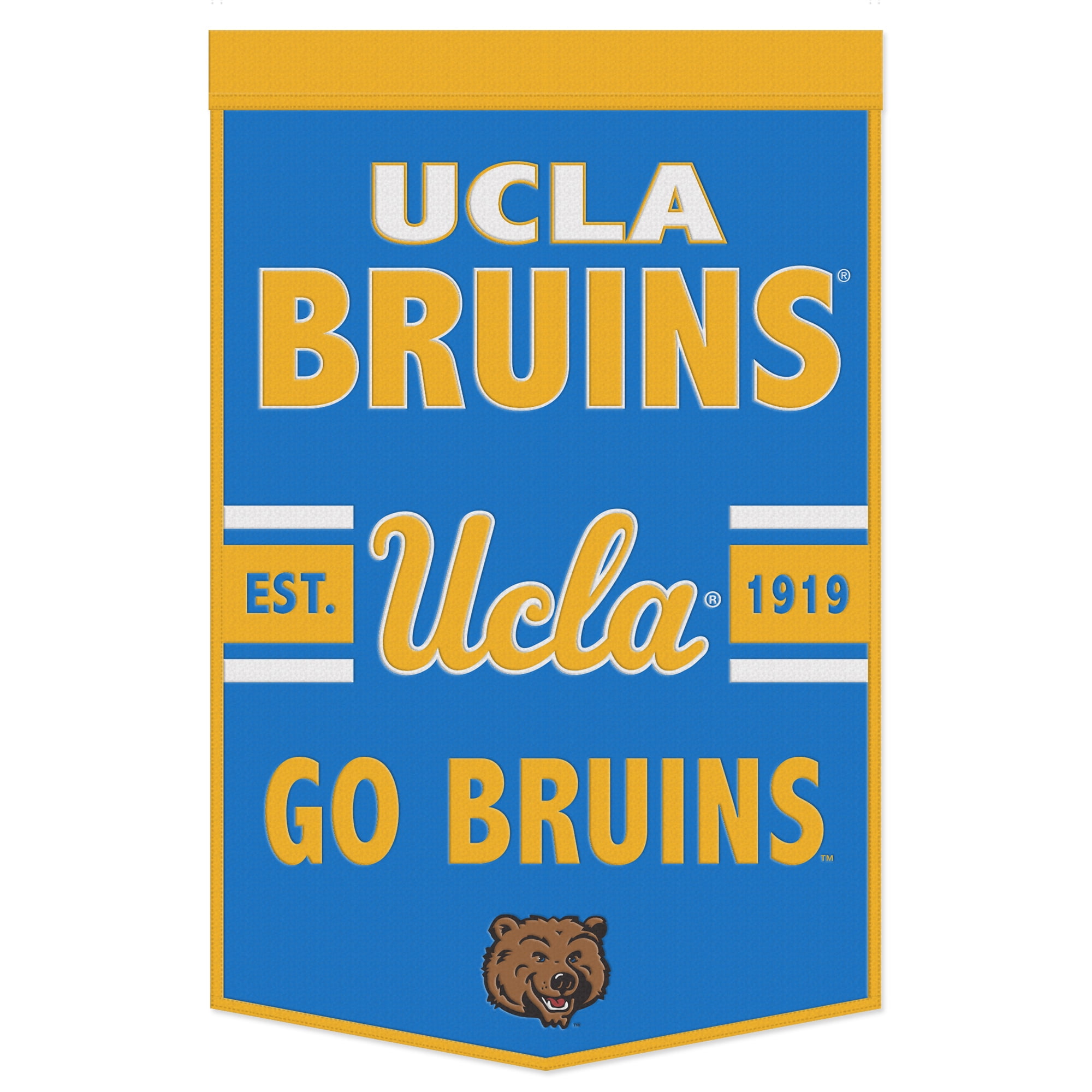 WinCraft UCLA Bruins 24" x 38" Primary Logo Banner - Walmart.com