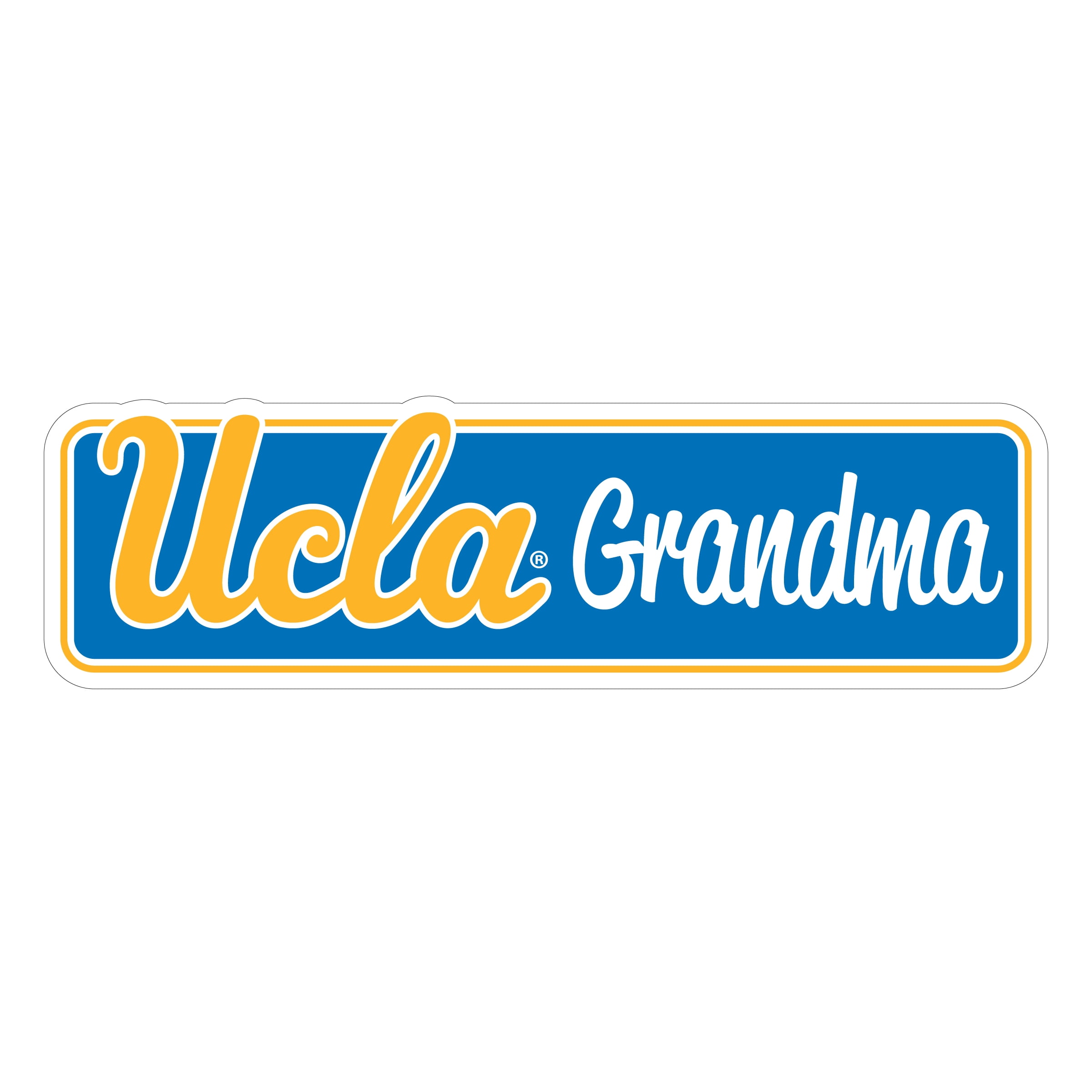 UCLA Bruins Proud Grandma Die Cut Decal Officially Licensed Collegiate ...