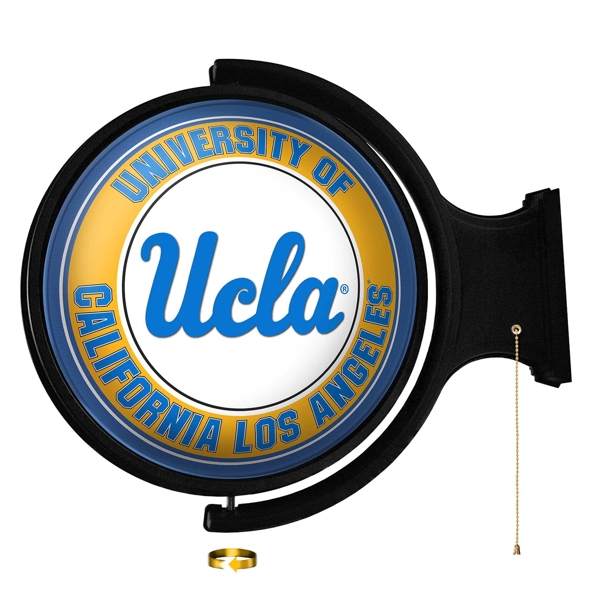 UCLA Bruins Wordmark 21'' x 23'' Rotating Lighted Wall Sign - Walmart.com