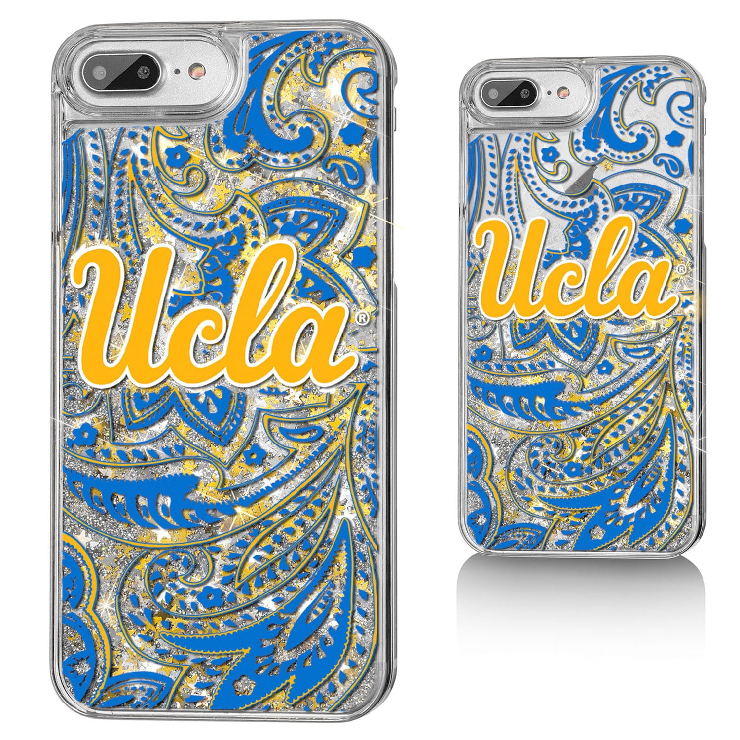 UCLA Bruins iPhone Glitter Paisley Design Case - Walmart.com