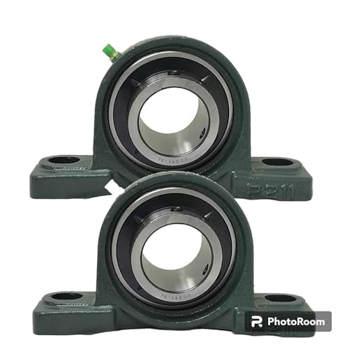 UCP206-19 Premium Self-Align Pillow Block Bearing 3/16 in Bore (Pack 2) - Walmart.com