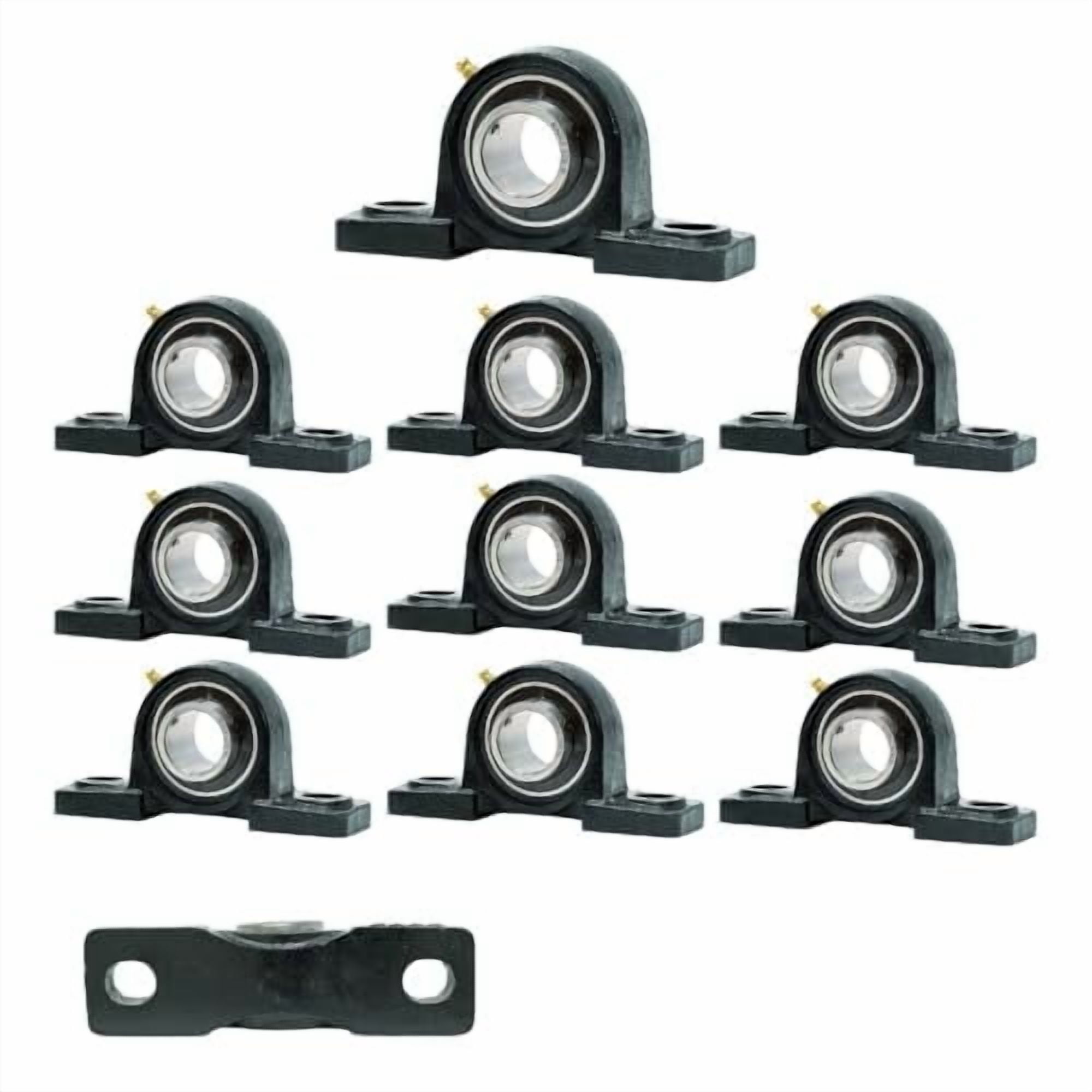 UCP208-24 Pillow Block Bearing 1-1/2" Bore, 2-Bolt, Self-Aligning, Solid Base, Heavy Duty (Qty ...