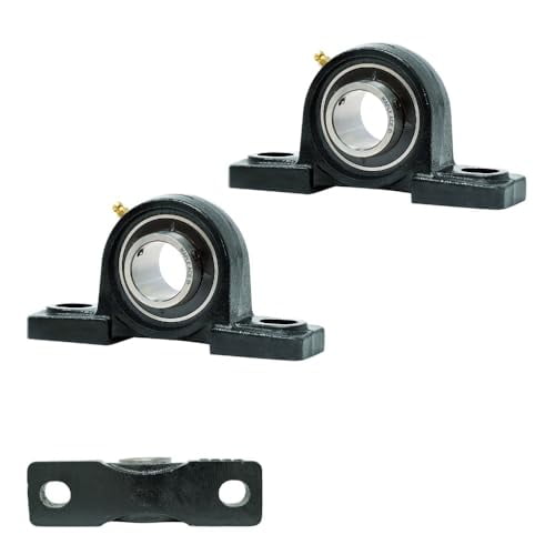 UCP208-24 Pillow Block Bearing 1-1/2" Bore, 2-Bolt, Self-Aligning ...