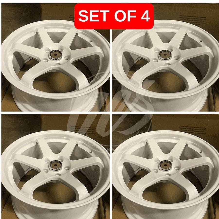 Brand New 18x8 Aluminum Alloy Wheels Rims, White, Bolt Pattern 5x114.3 ...