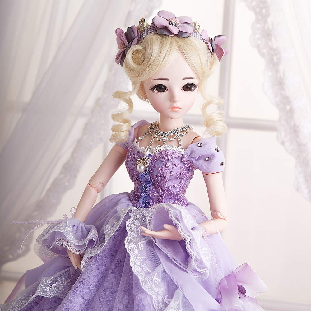 UCanaan BJD Doll, 1/3 SD Dolls 24 Inch 18 Ball Jointed Doll DIY Toys ...