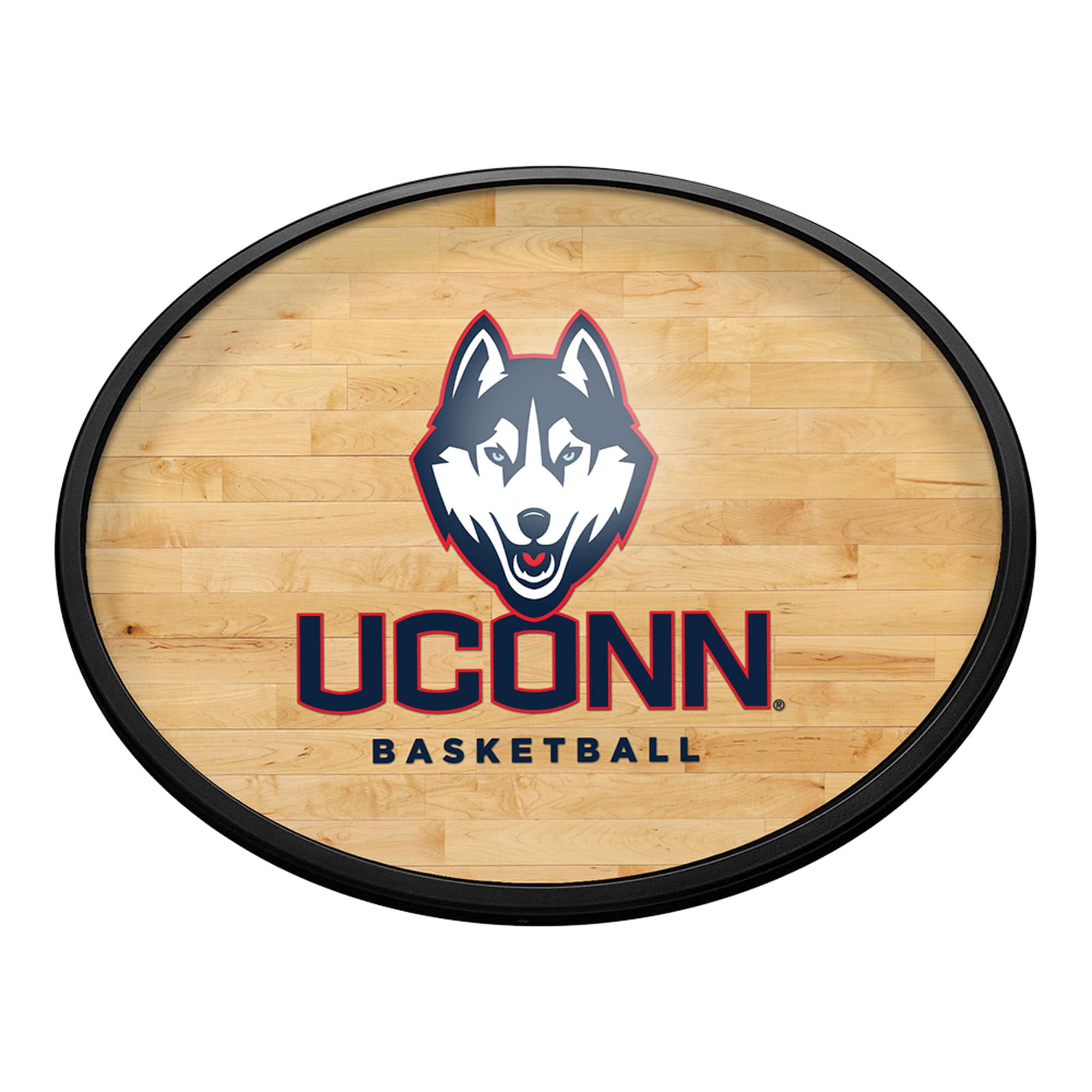 UConn Huskies 18'' x 14'' Basketball Slimline Illuminated Wall Sign ...
