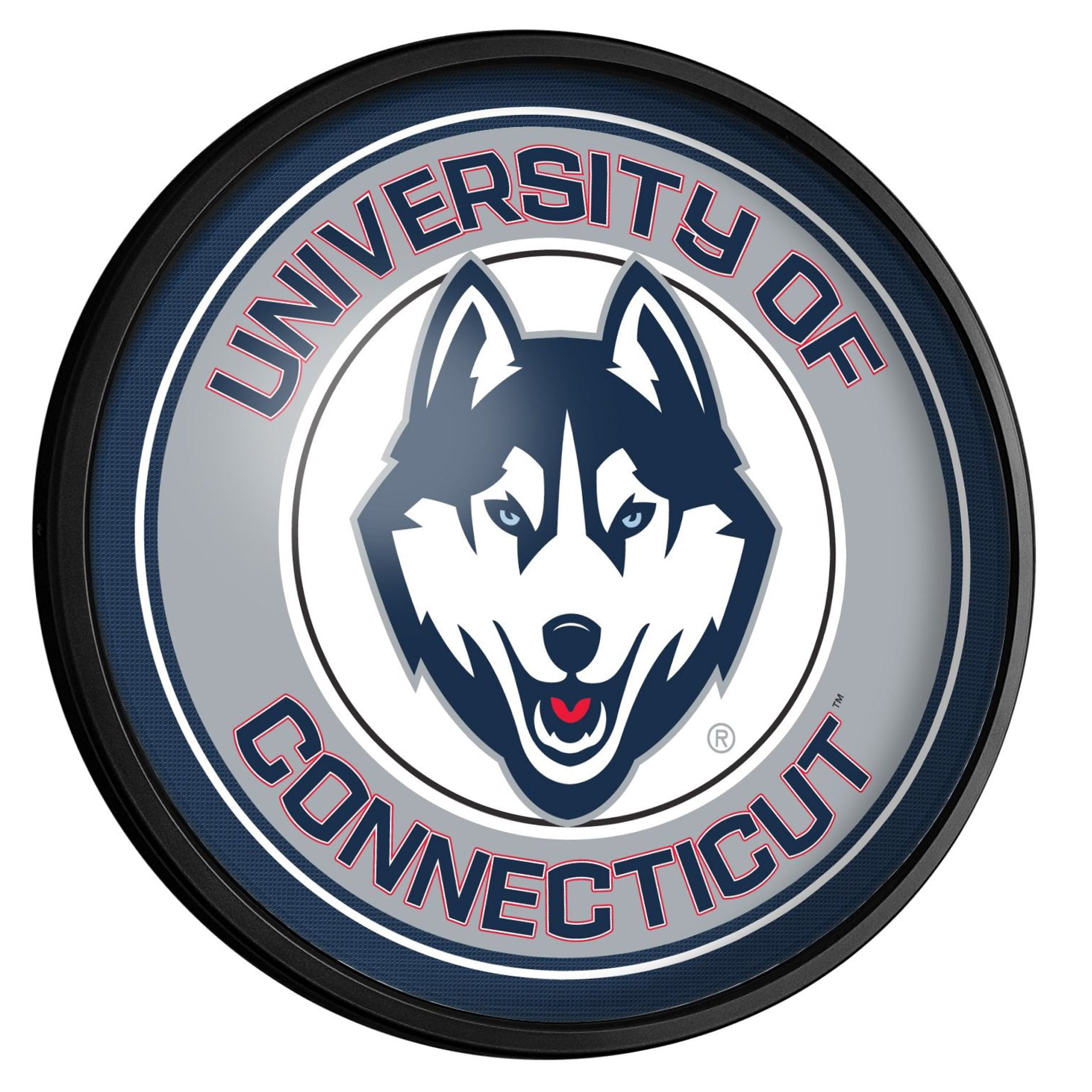 UConn Huskies 18'' x 18'' Slimline Illuminated Wall Sign - Walmart.com