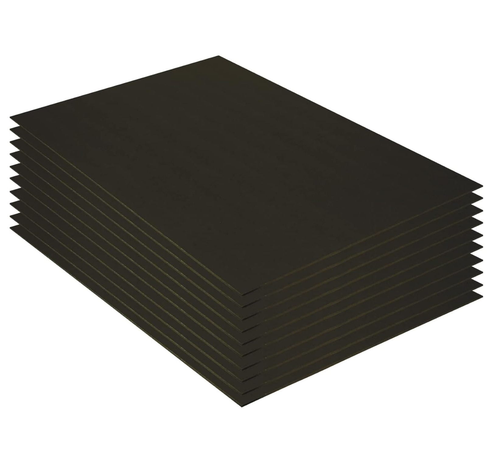 UCreate Foam Board, Black-on-Black, 20" x 30", 10 Sheets - Walmart.com