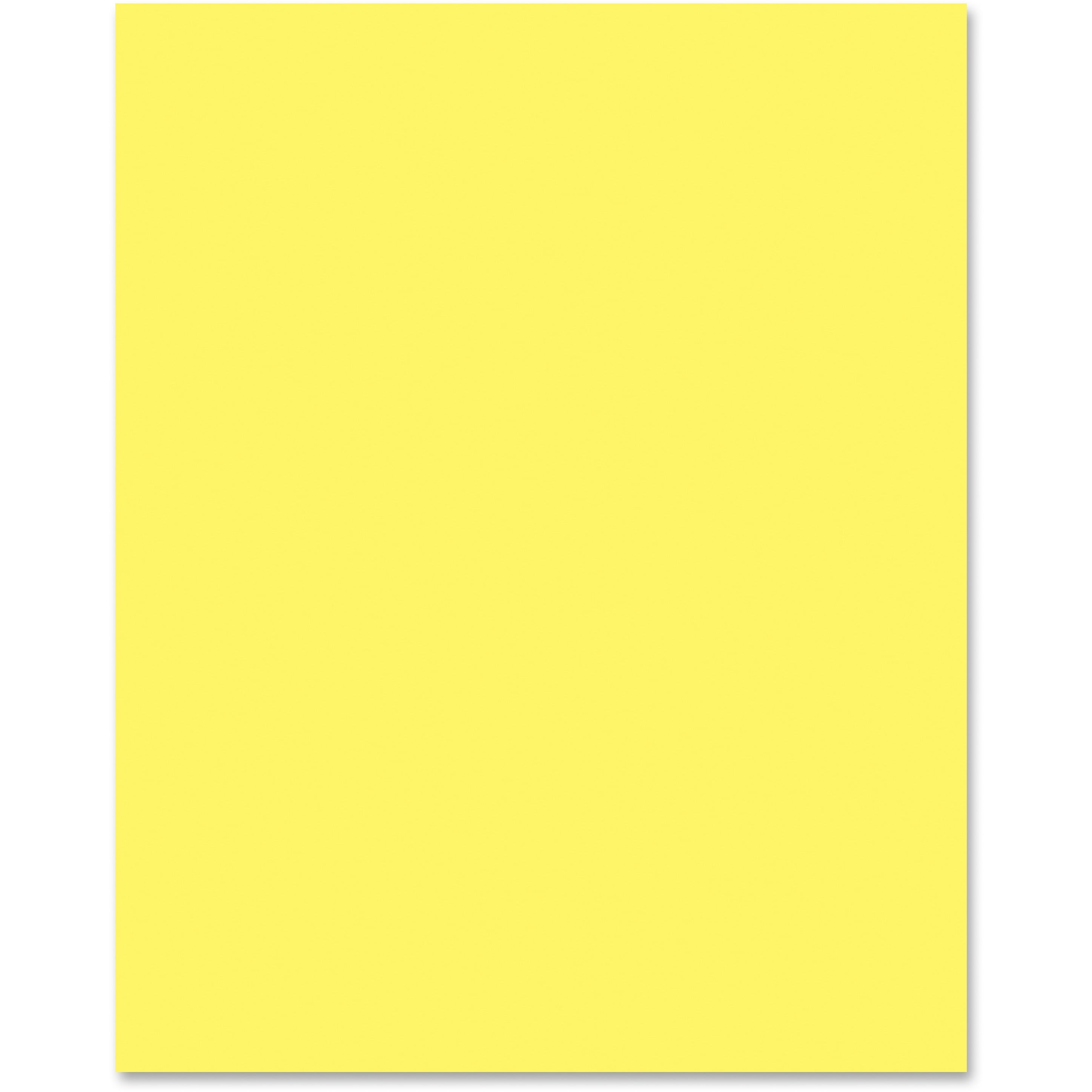 UCreate, PAC54091, Neon Poster Board, 25 / Carton, Neon Yellow ...