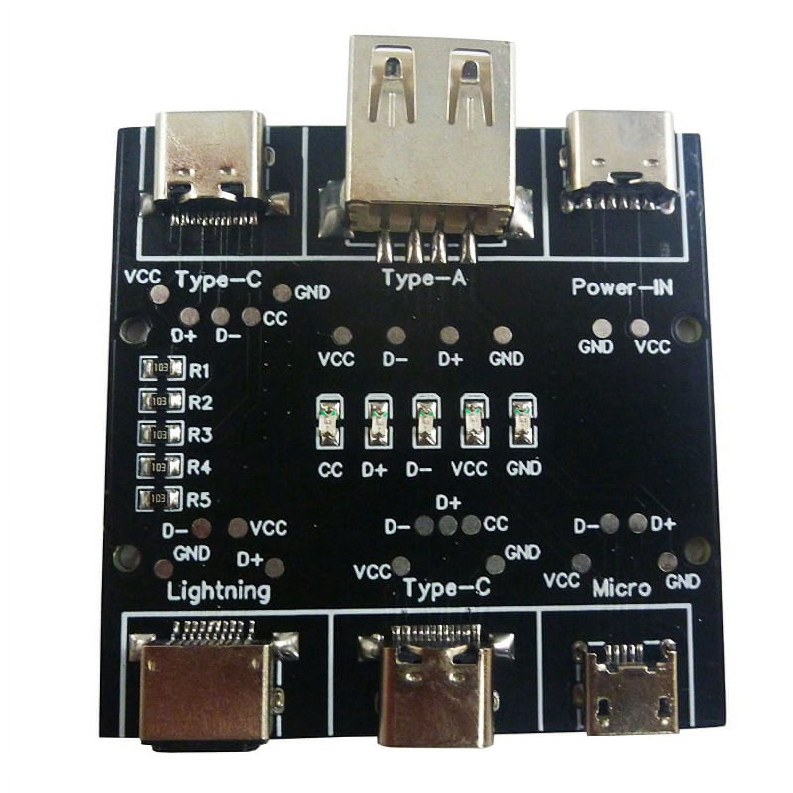 UD11A03 Data Cable Detection Board USB Cable Tester - Walmart.com