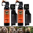 Pepper Power Magnum Bear Spray, 9.2 oz, 2 Pack, Griz Guard Clip ...
