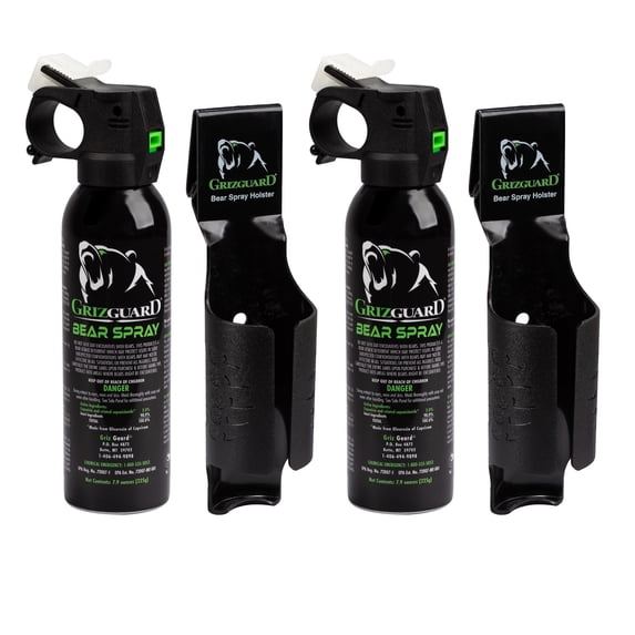 UDAP Griz Guard Bear Defense Pepper Spray, Powerful Protection Carry, 7 ...