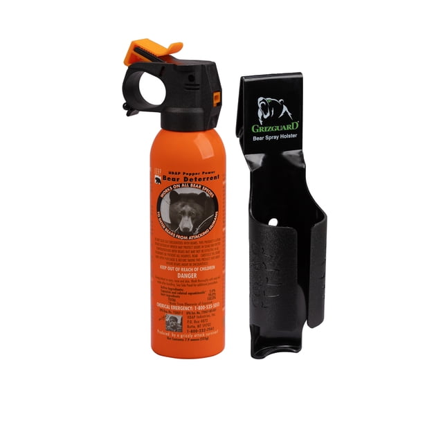 UDAP Quick Release Bear Pepper Spray Deterrent, Power Self Defense ...