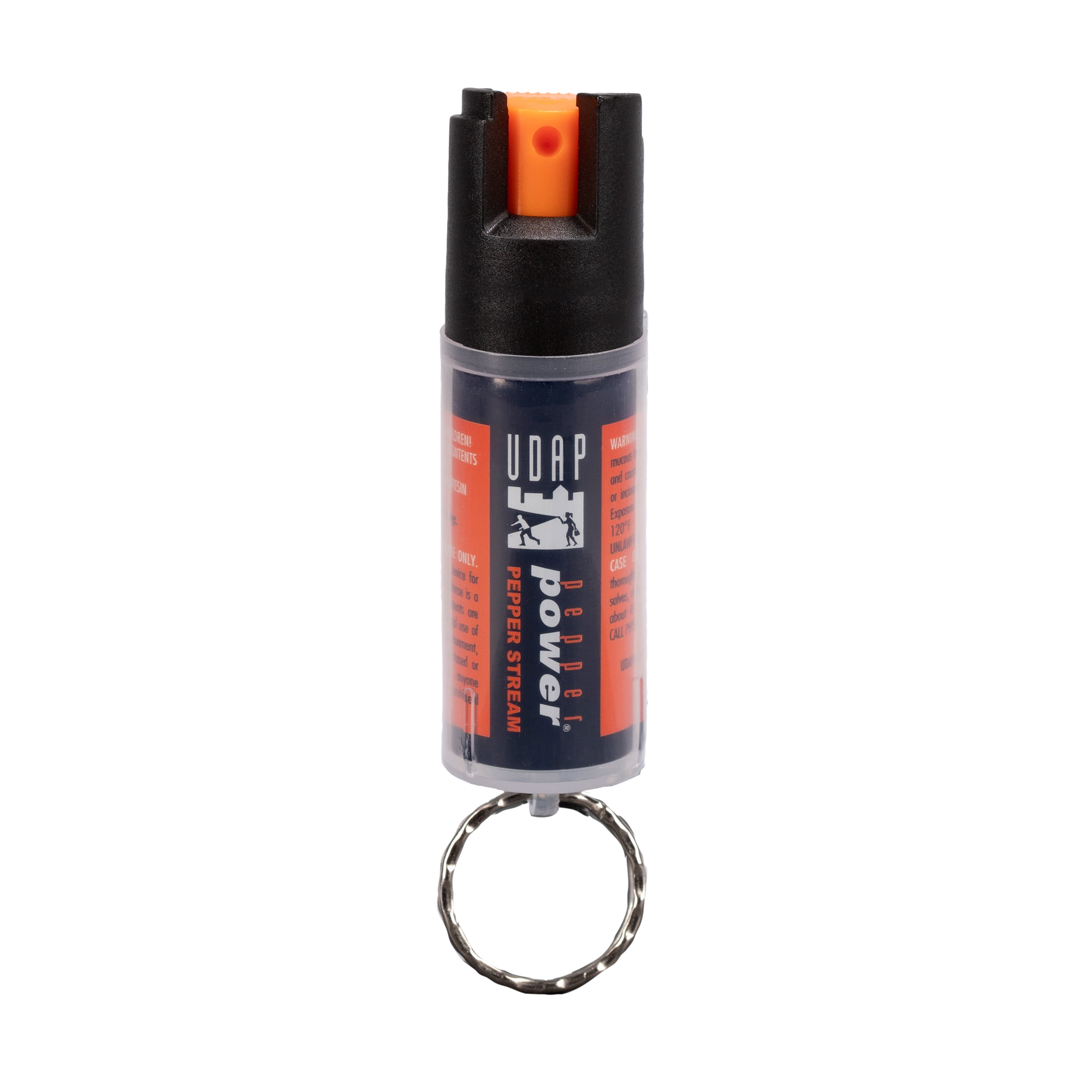 UDAP Pepper Power Pepper Spray Keychain Stream, 0.4 oz, K1, Single Pack ...