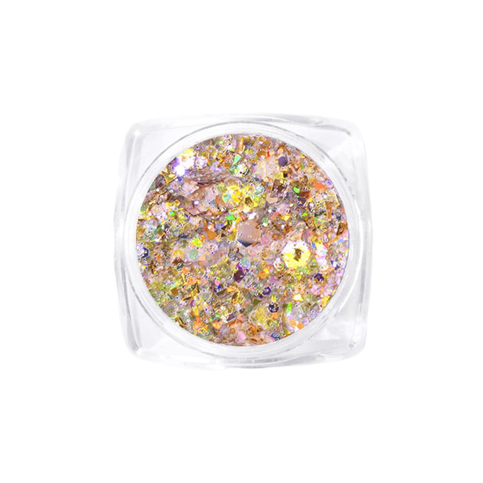 UDIYO 1 Bottle 1g Nail Sequins Sparkling Vibrant Color Shiny Visual ...