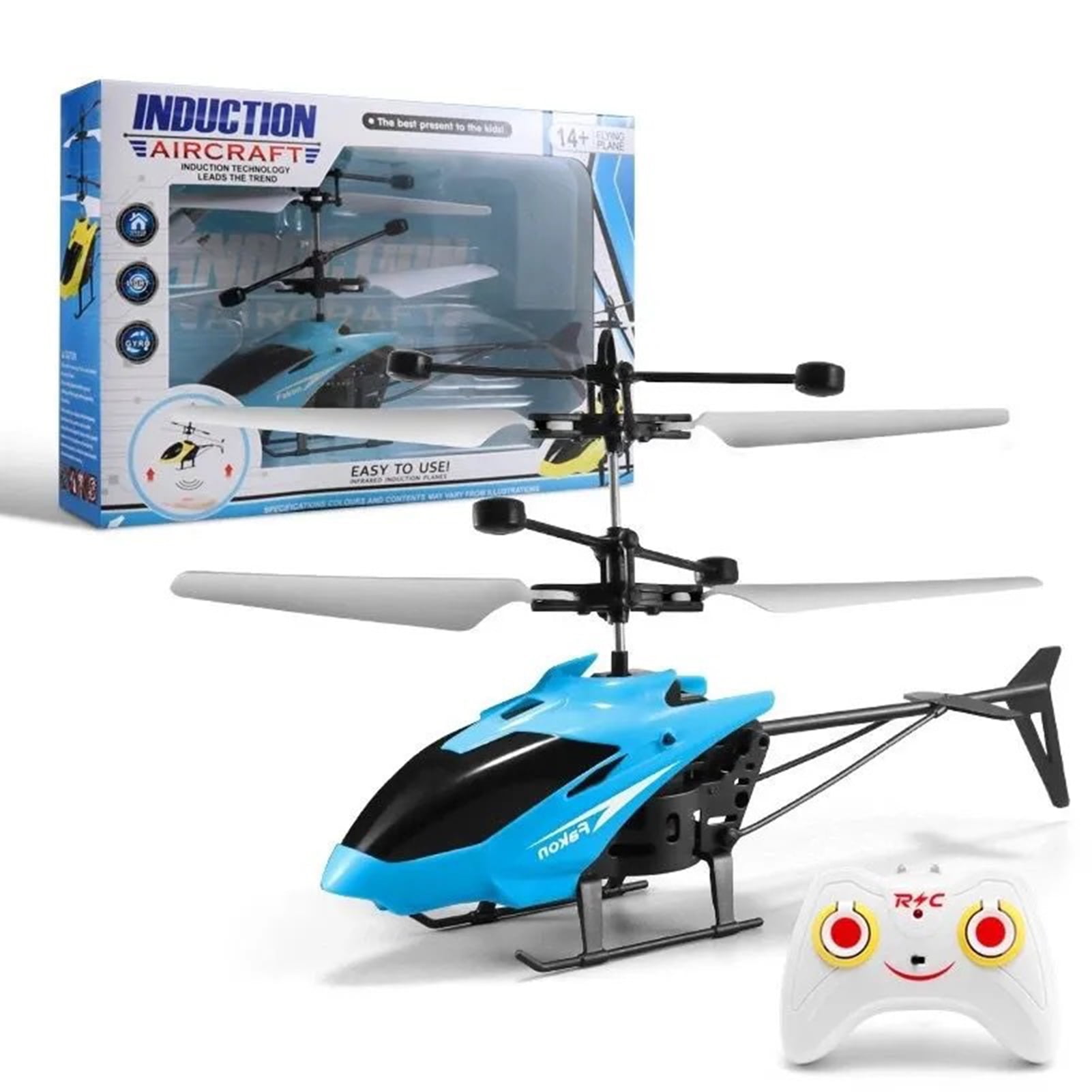 UDIYO 1 Set RC Aircraft Toy with Bright Light Gesture Infrared Sensor ...