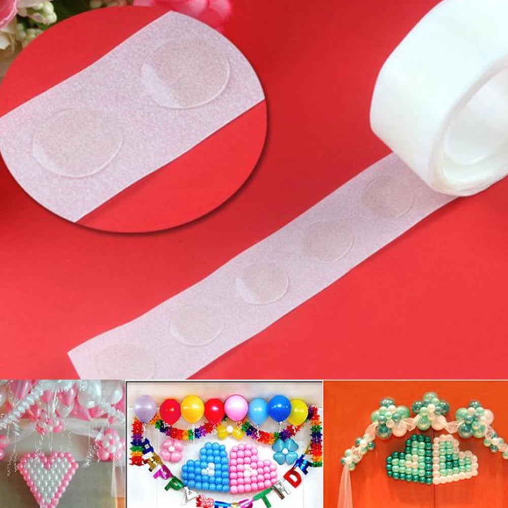 UDIYO 100 Dots 1 Roll Glue Dot Foil Balloons Photo DIY Wedding Birthday ...
