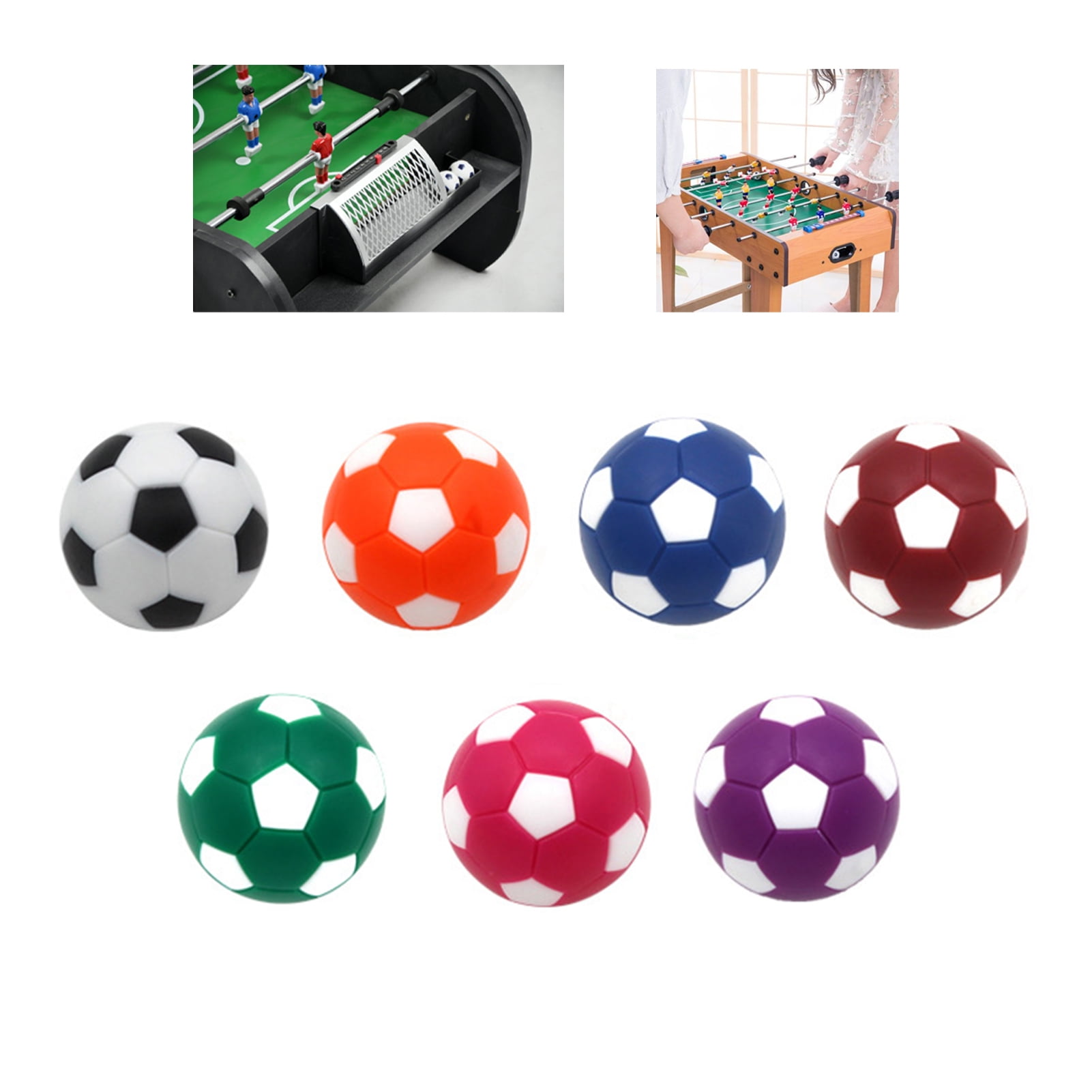 UDIYO 10Pcs Table Soccer Wear Resistant Heavy Duty Accessory Game ...