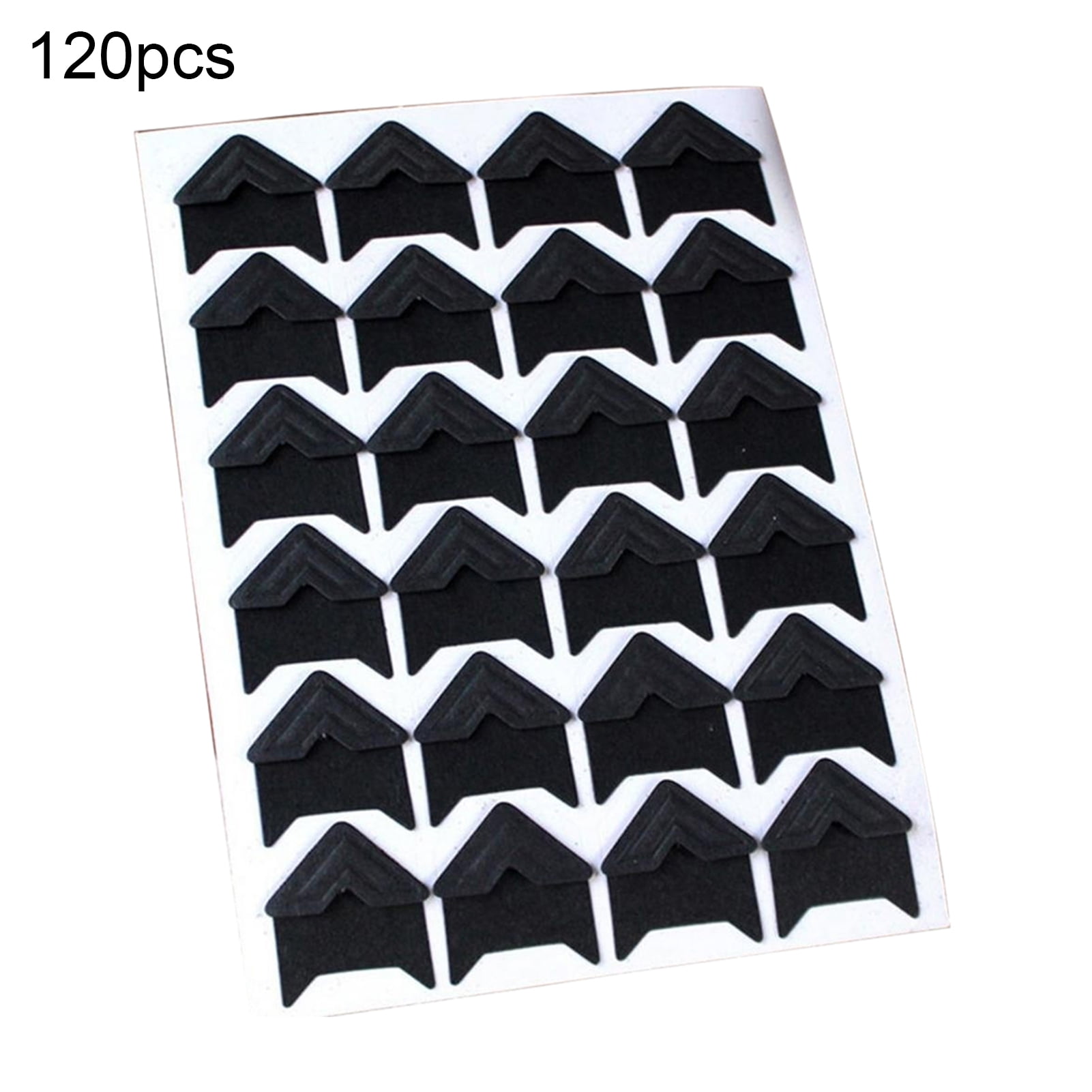 UDIYO 120Pcs Self-Adhesive Photo Frame Corner Stickers Craft Scrapbook ...