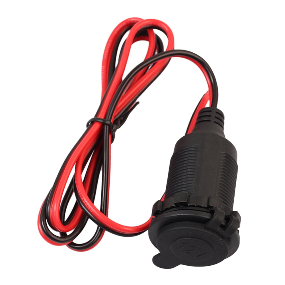 UDIYO 12V Lighter Plug Battery Ring Terminal 12 Volt Extension Cord Plug Adapter Electric Car Power Supply DC Charger Accessory Connector Kit Walmart