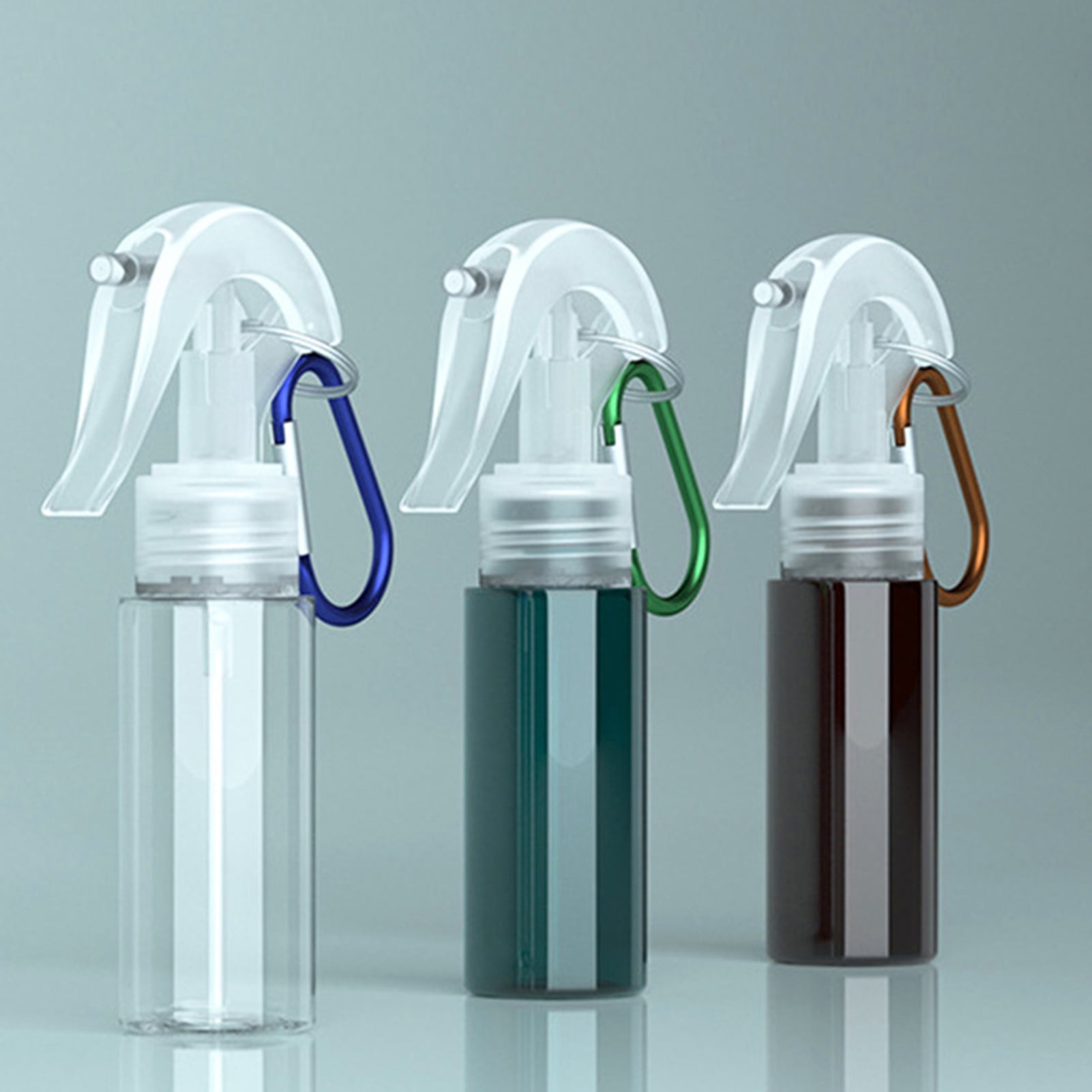 UDIYO 2Pcs 60ml Travel Spray Bottles, Fine Mist, Portable, Refillable ...