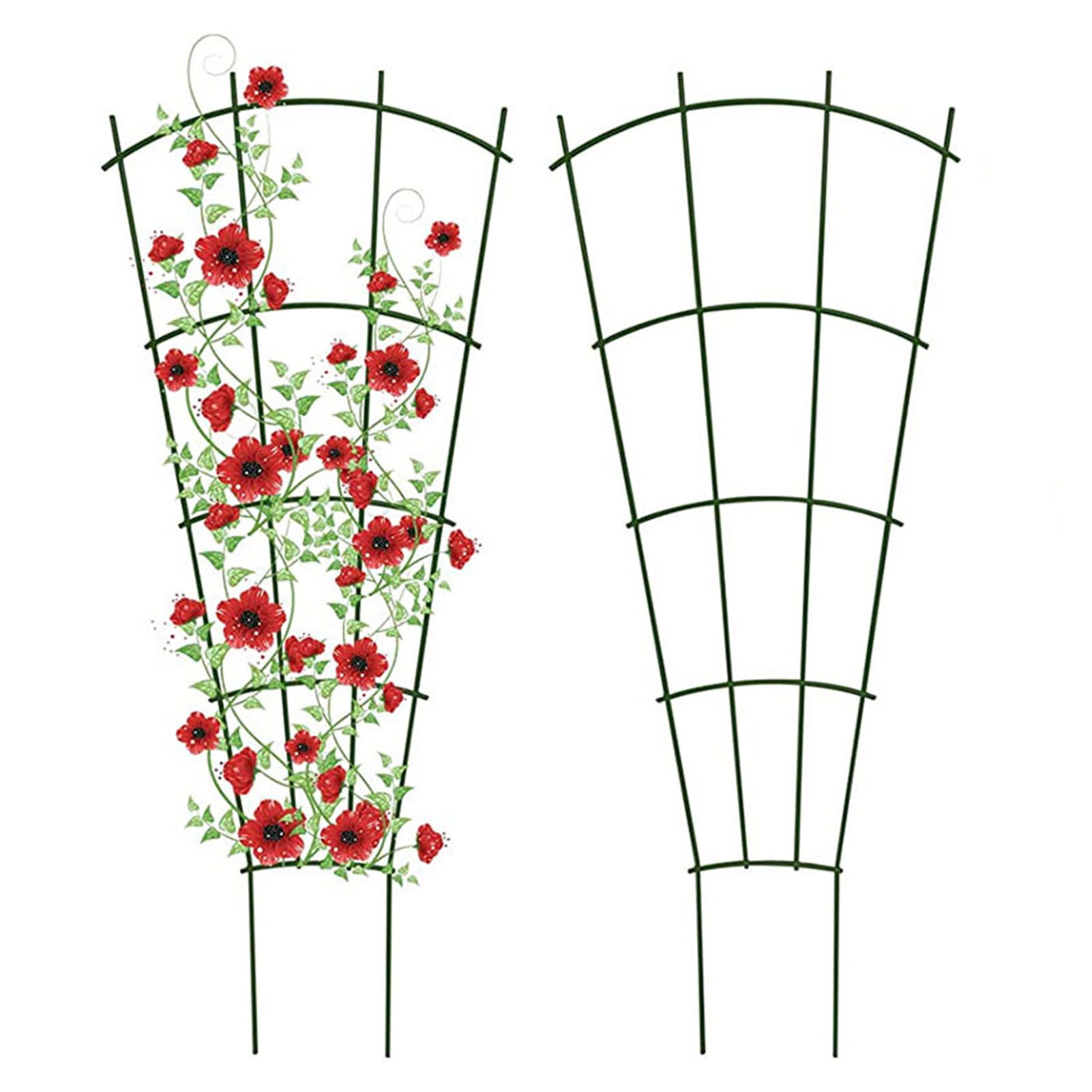 UDIYO 2Pcs Cucumber Trellis,Trellis for Raised Bed Climbing Plants ...