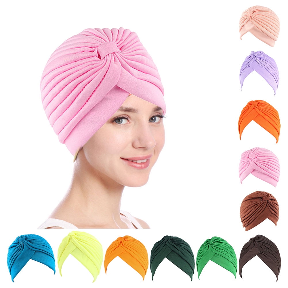 UDIYO 3pcs Turbans for Women Stretchy African Turban Soft Headwrap ...