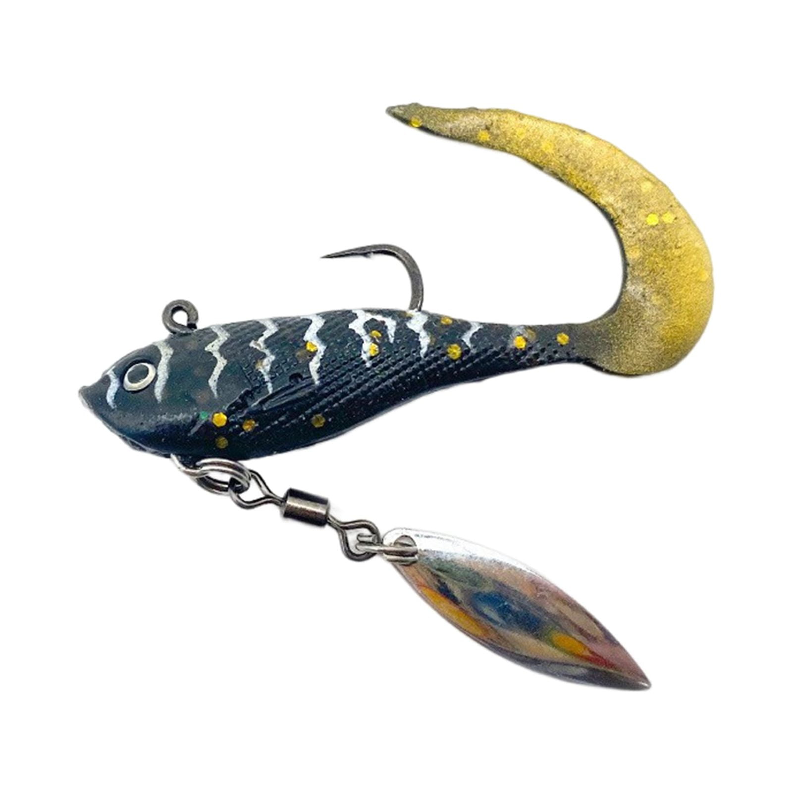 UDIYO 7g/6cm Bionic Soft Bait Sharp Hook 3D Simulated Fisheye Realistic ...