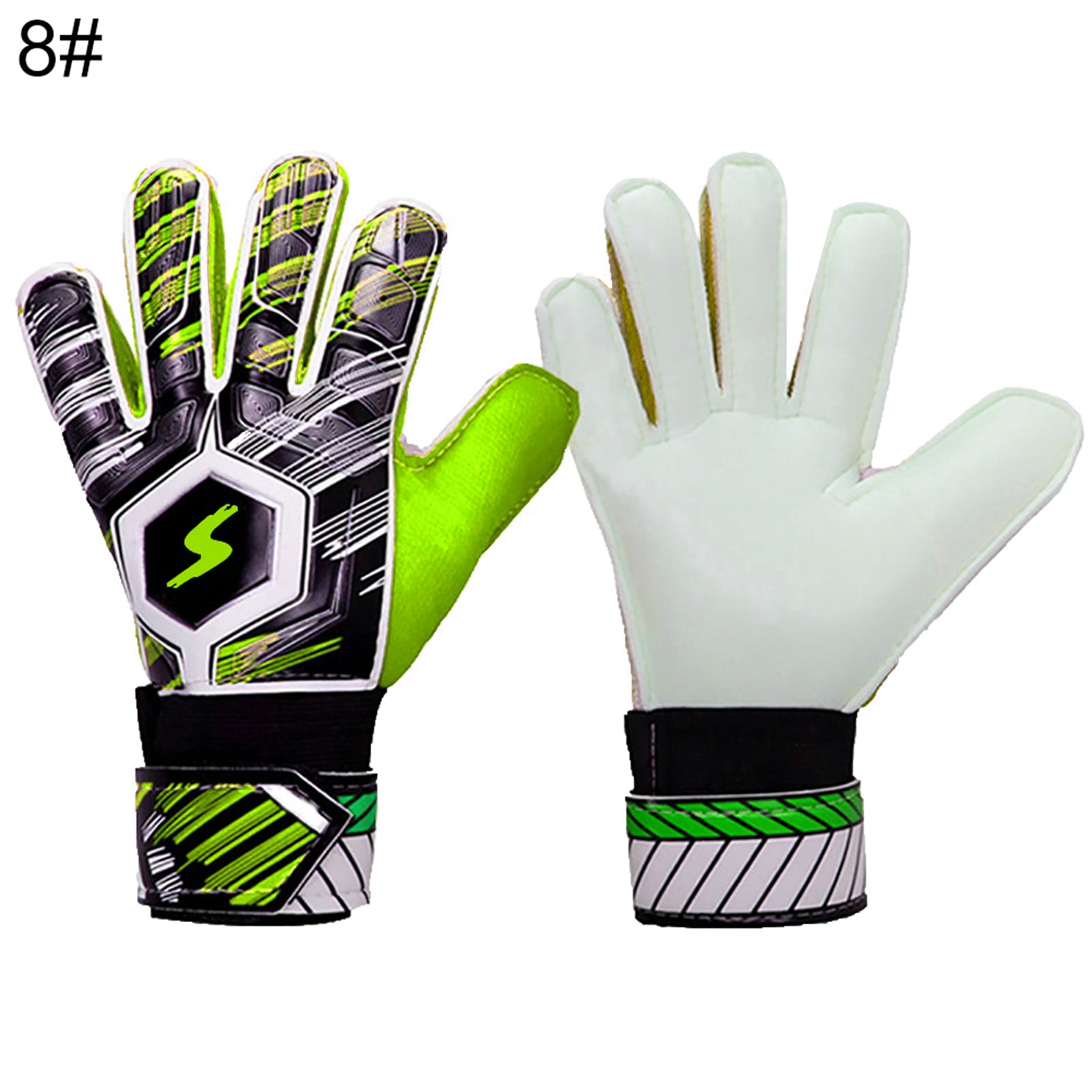 UDIYO Goalkeeper Gloves for Adults and Kids, Full Finger Hand ...