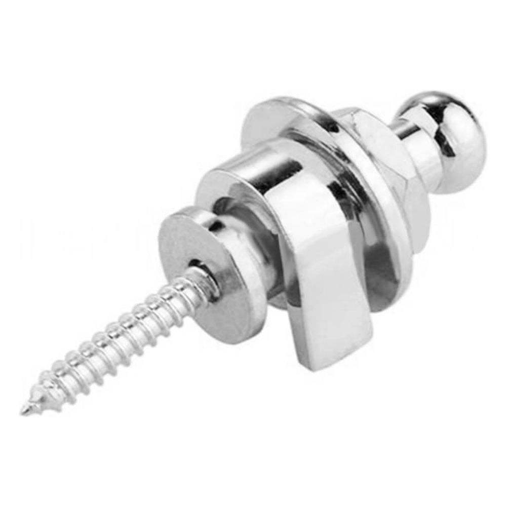 UDIYO Anti-Slip Metal Guitar Strap Locks Fasten Security Guitar Bass ...