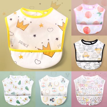 UpwardBaby Food-Catching Silicone Bib - BPA Free - 100% Food-Grade ...