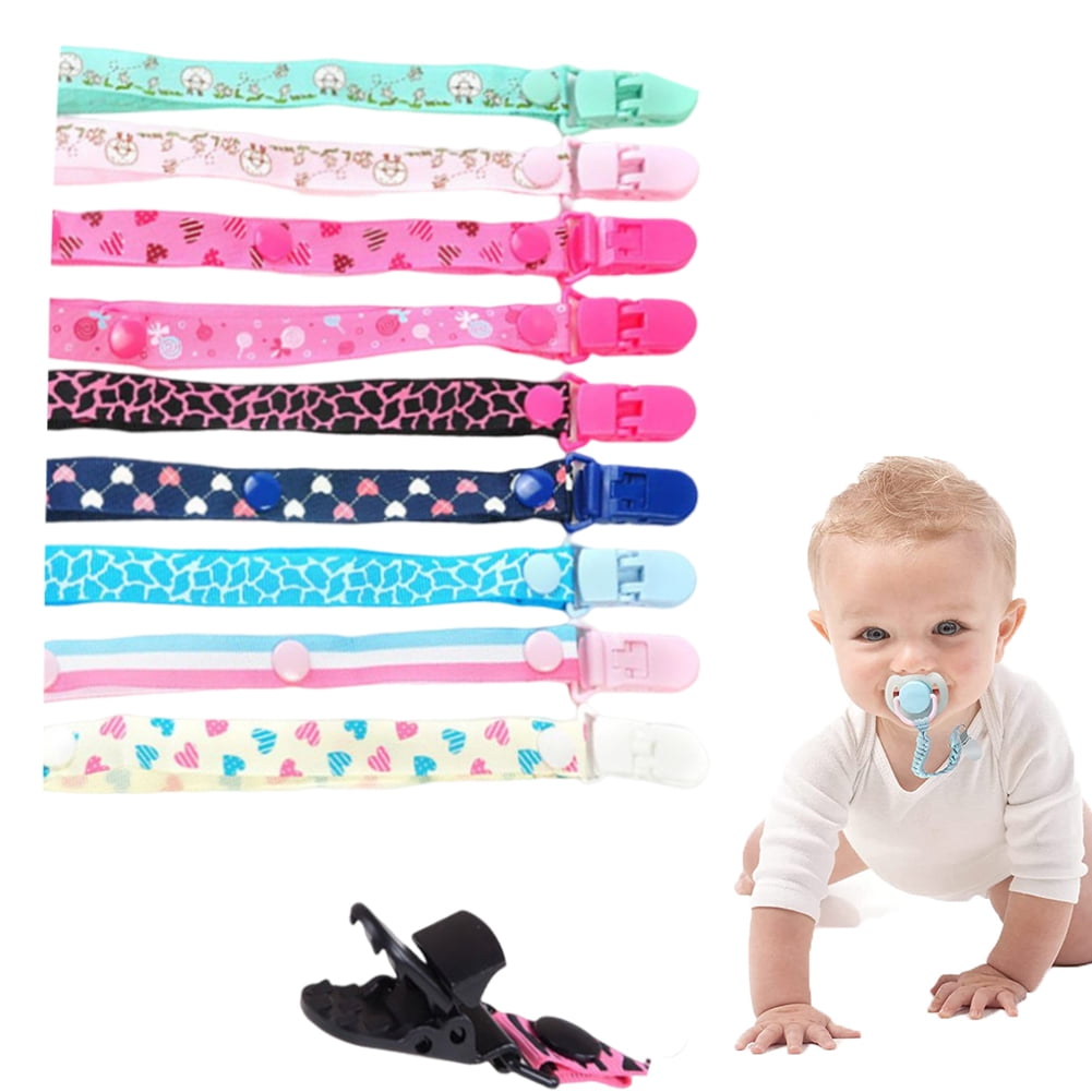 UDIYO Baby Pacifier Clips Anti lost Chain Clip for Teething Toy or ...