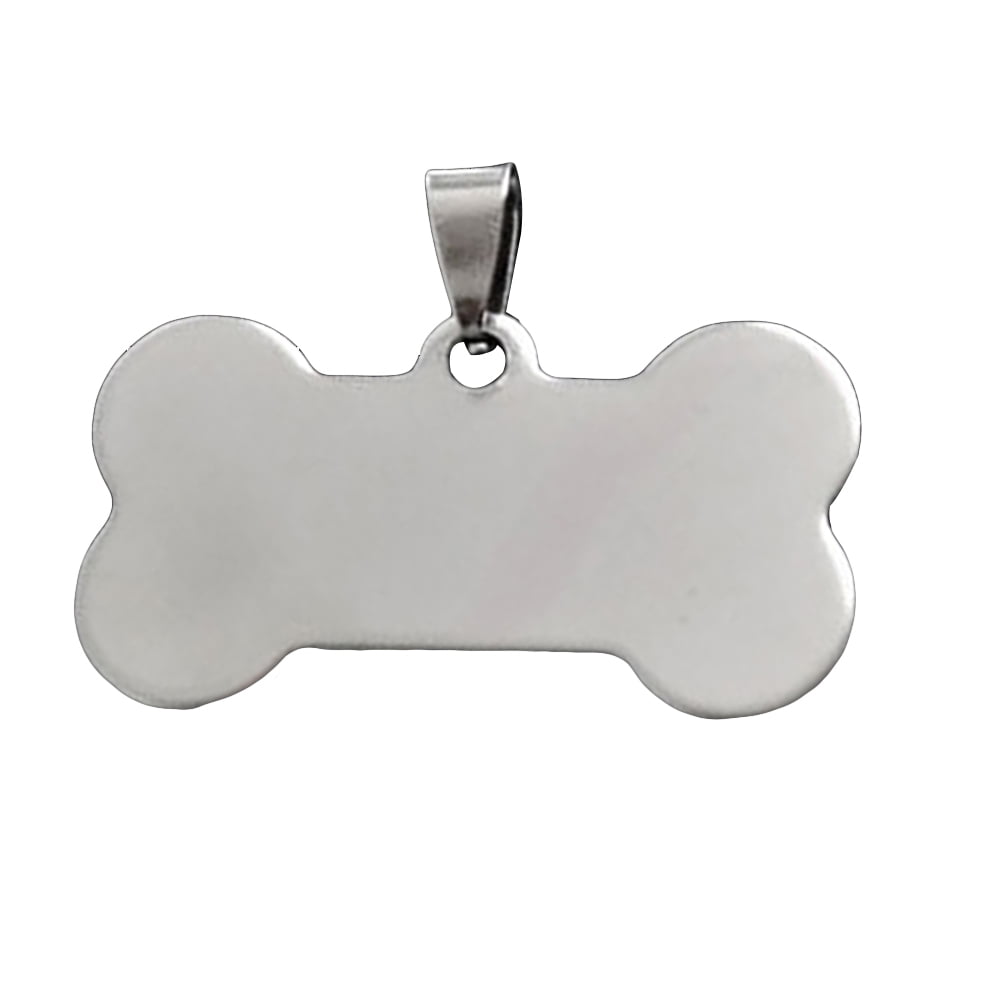 UDIYO Cute Personalized Engraved Stainless Steel Dog Cats Pet ID Name ...