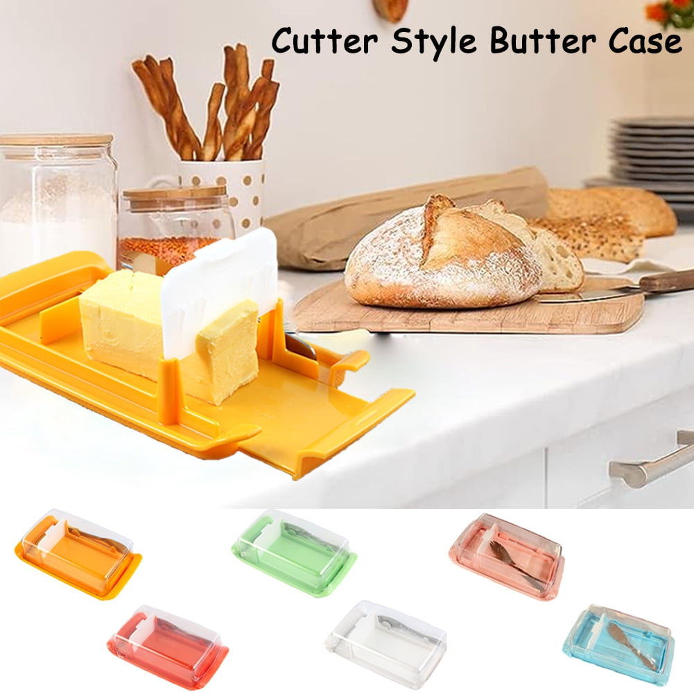 UDIYO Cutter Style Butter Case for Counter Top Refrigerated Butter ...