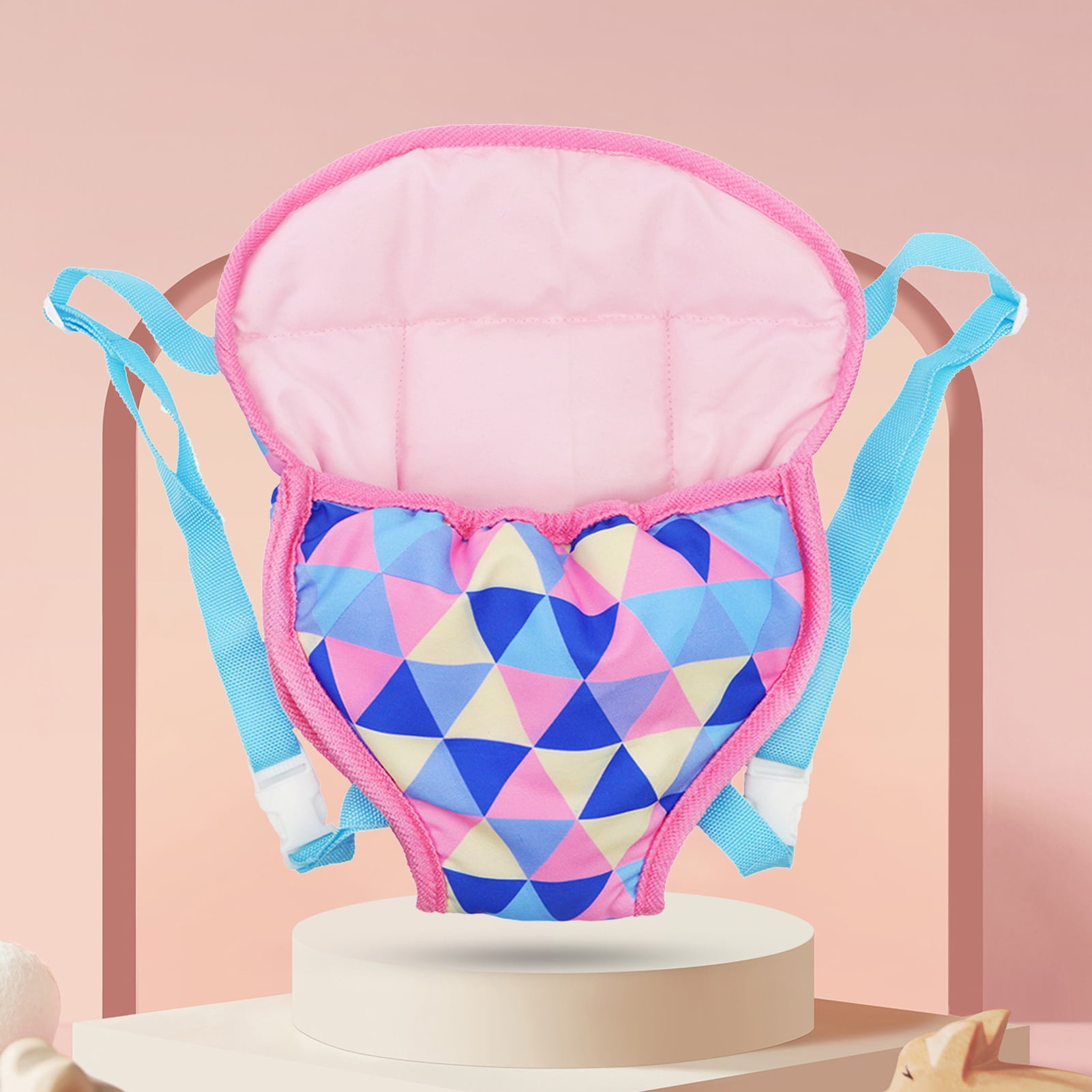 UDIYO Doll Backpack Baby Doll Carrier Backpack with Straps for 18 Inch ...