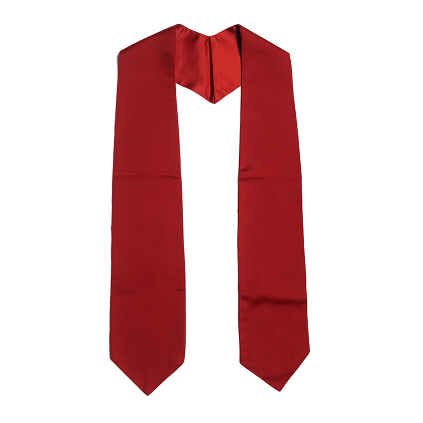 UDIYO Graduation Stole Super Soft Vibrant Color Faux Silk Unisex Adult ...