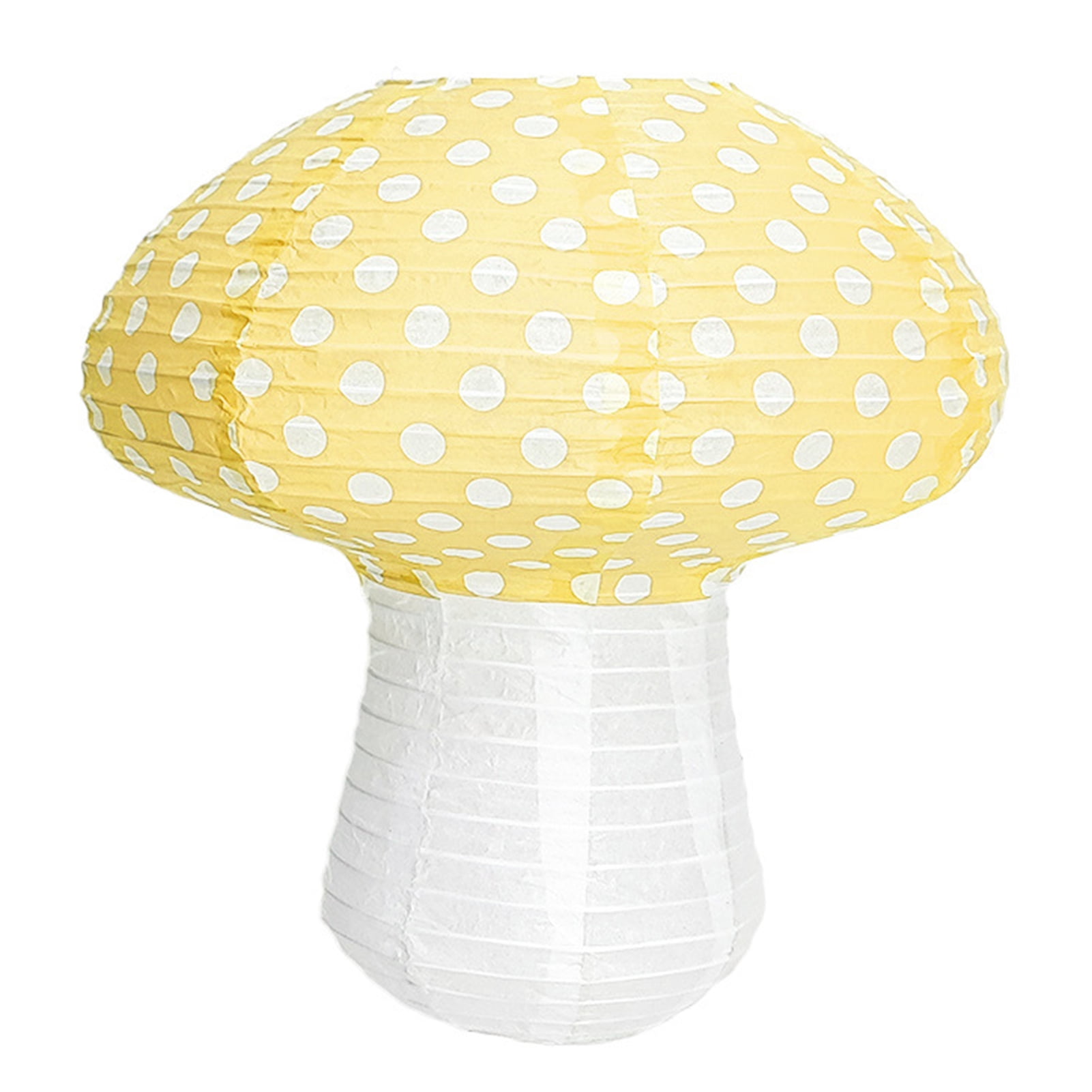 UDIYO Hanging Lantern Mushroom Shaped Collapsible Paper Bridal Shower ...