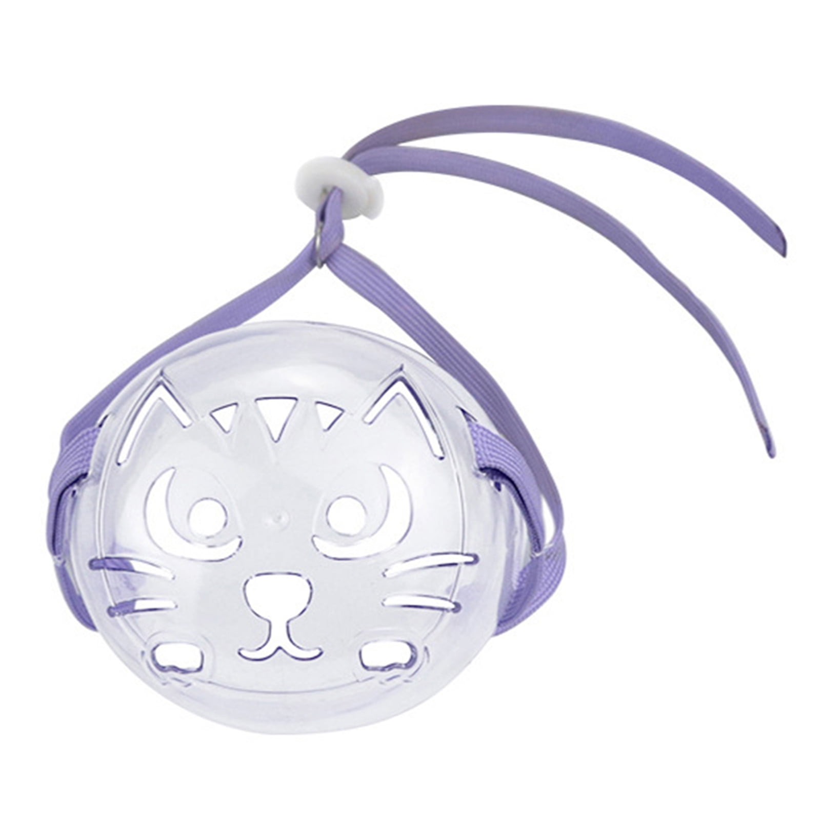 UDIYO Hollow Cat Muzzles Lightweight Impact-resistant PC Cat Pattern ...
