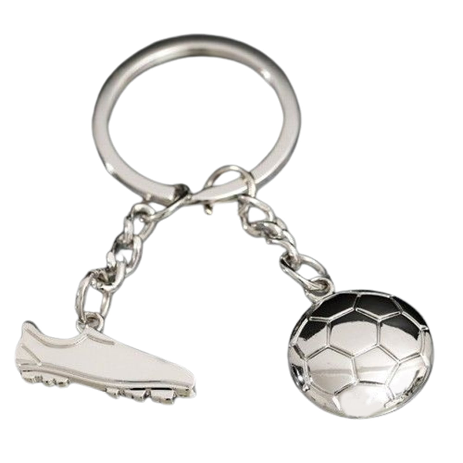 UDIYO Key Chain Creative Soccer Shape Alloy Football Shoes Key Ring for ...