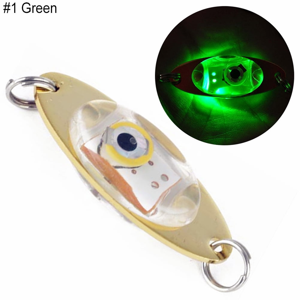 UDIYO LED Deep Drop Underwater Fishing Squid Flashing Lure Light ...
