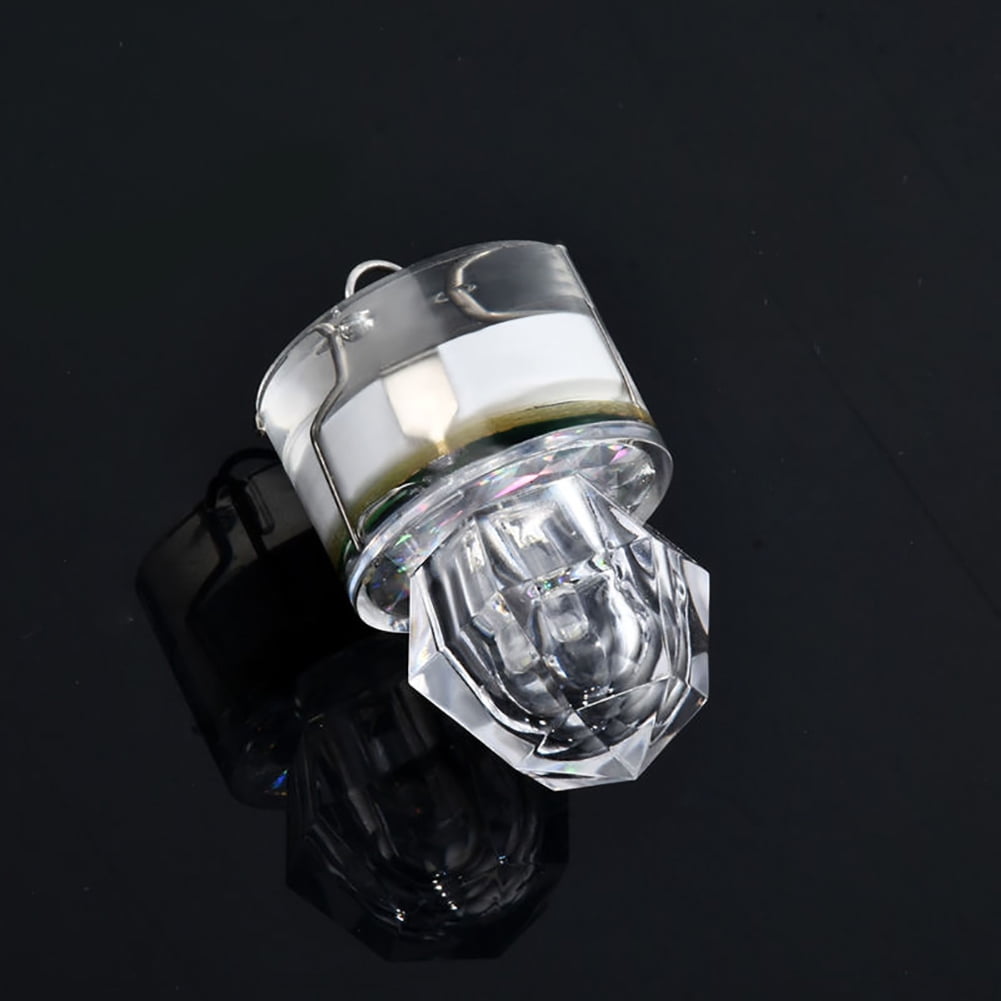 UDIYO LED Diamond Shape Flash Fishing Light Squid Strobe Deep Drop ...