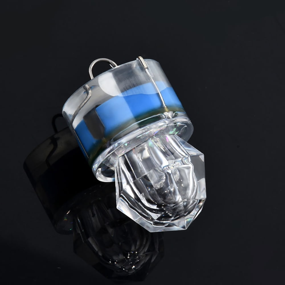 UDIYO LED Diamond Shape Flash Fishing Light Squid Strobe Deep Drop ...