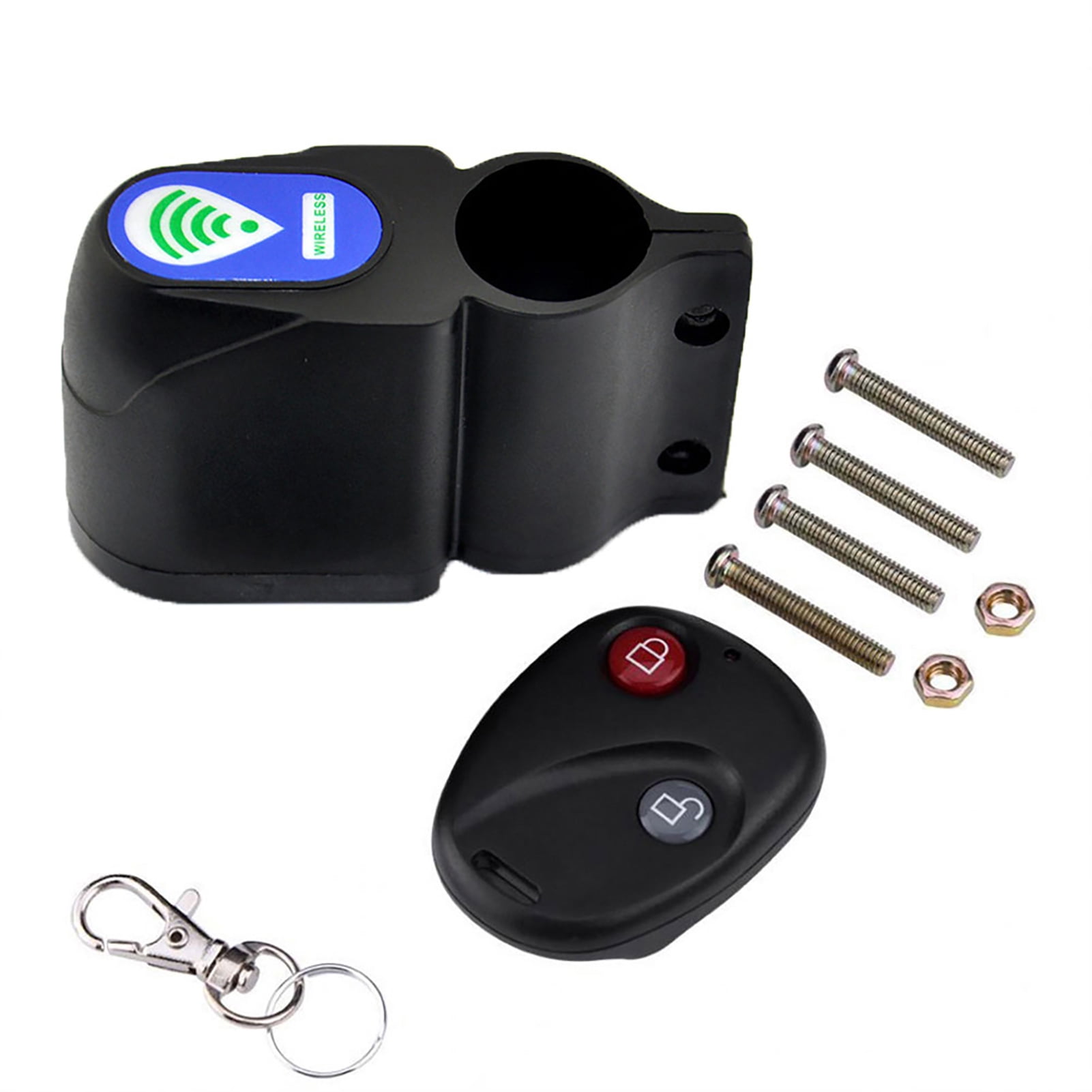 UDIYO Mountain Bike Bicycle Anti-Thef Security Alarm Lock Sound Alert ...