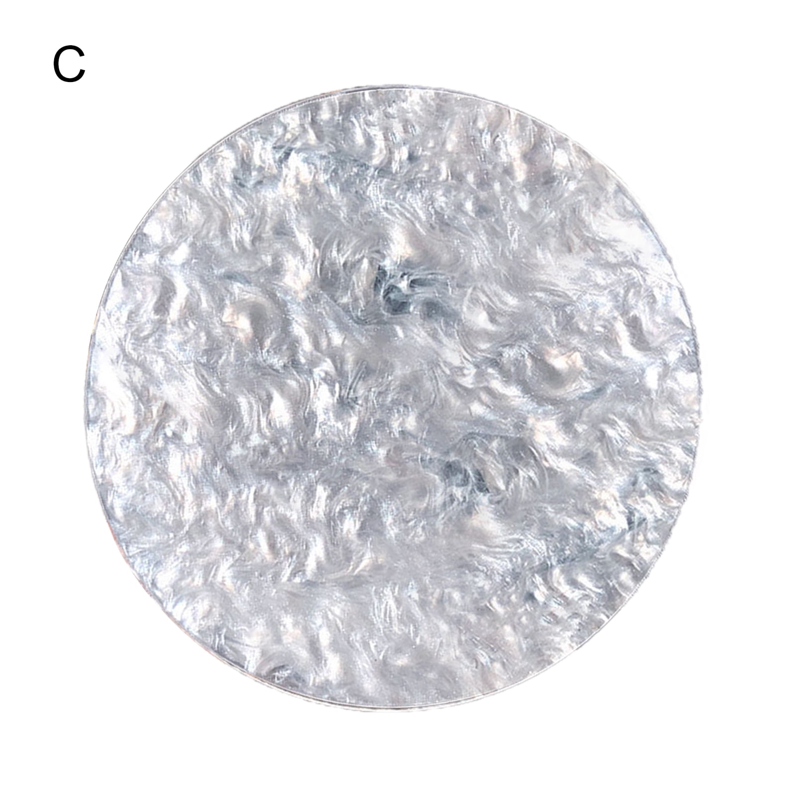 Udiyo Nail Color Plate Shell Pattern Displaying Non Fading Natural Palette Display Plate Mixing