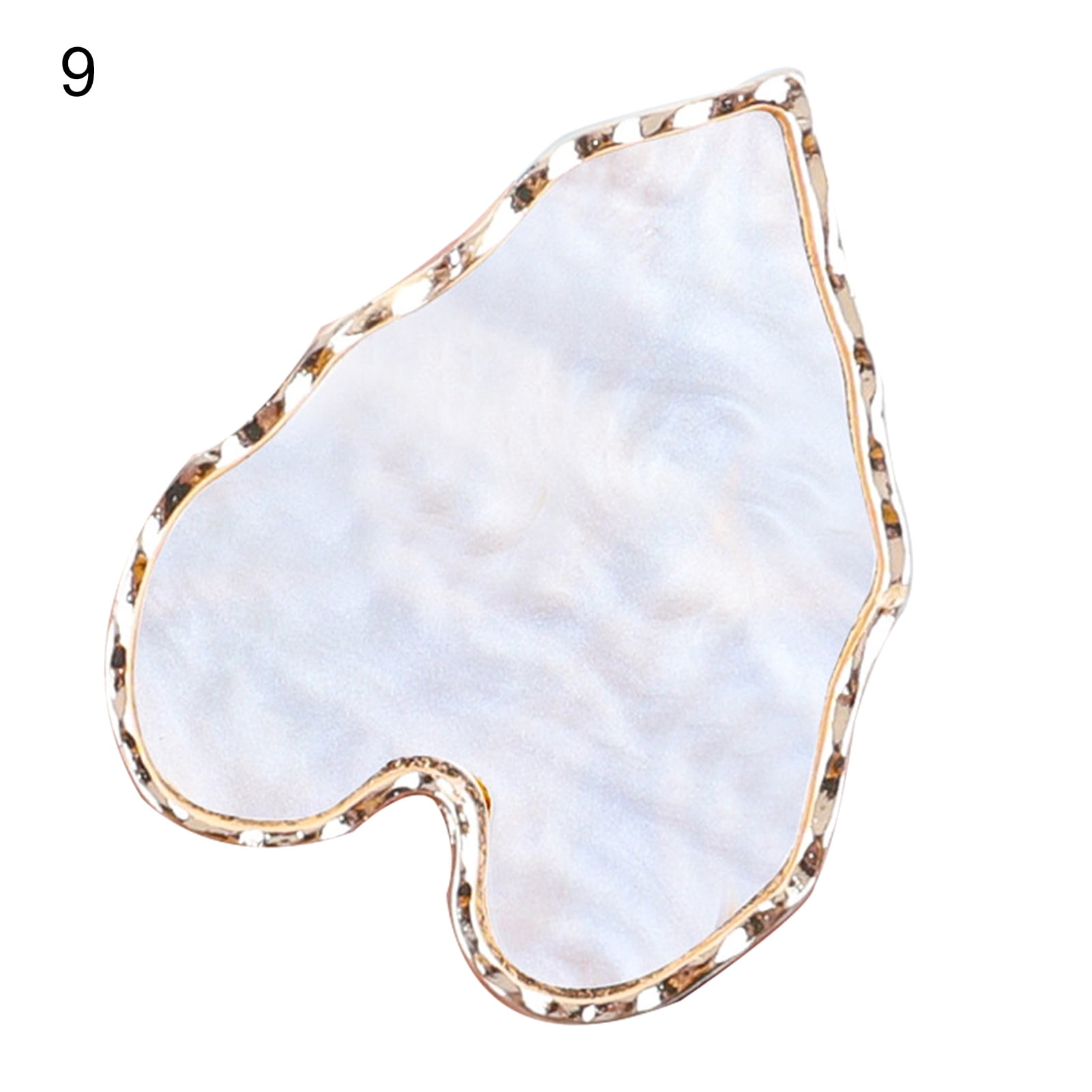 UDIYO Nail Color Plate Wearable Displaying Smooth Resin Nail Color ...