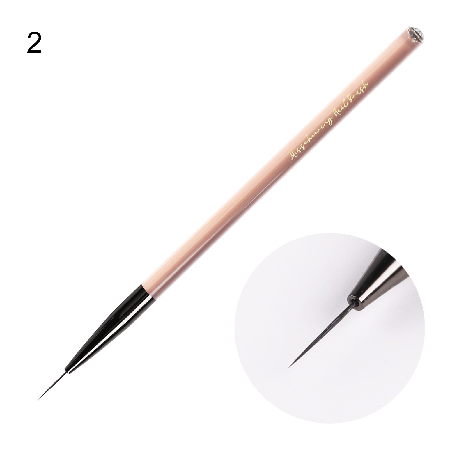 UDIYO Nail Liner Brush Smooth Artwork Painting Ultra Thin Drawing Liner ...