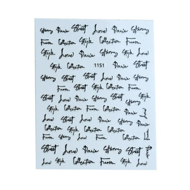 Mosey Decorative Nail Transfer Glitter for Manicure Bright - Walmart.com