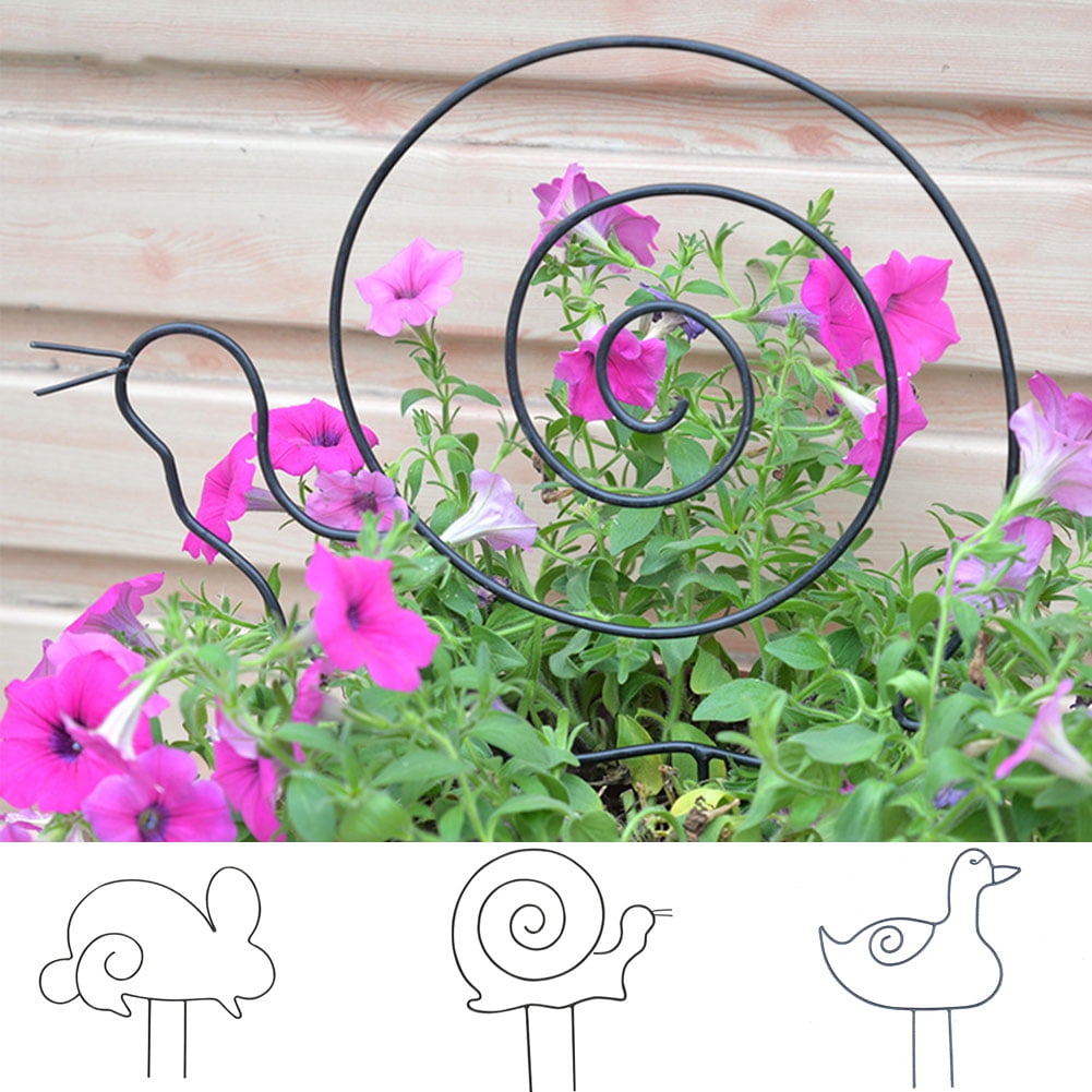 UDIYO Plant Support Stake, Metal Garden Plant Stakes, Peony Support ...